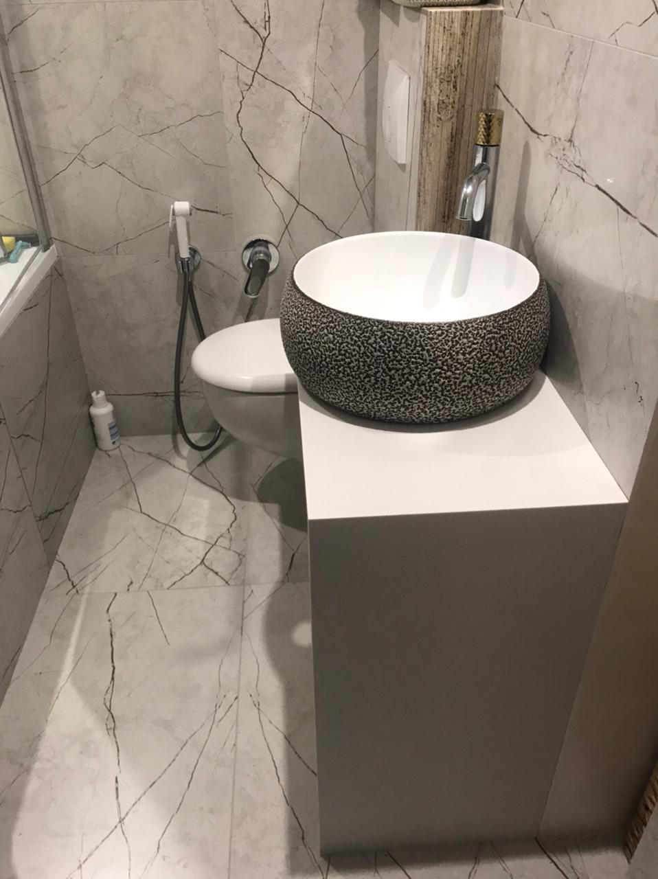 Столешница из искусственного камня Staron BW010 Bright White